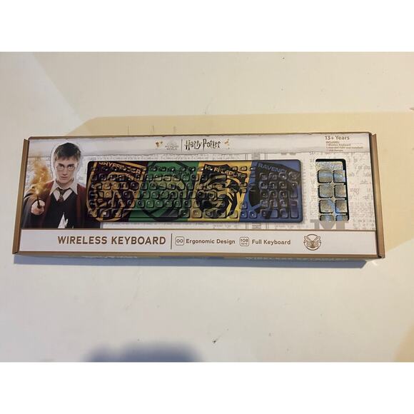 Warner Bros. | Other | Harry Potter Wireless Computer Keyboard New In ...